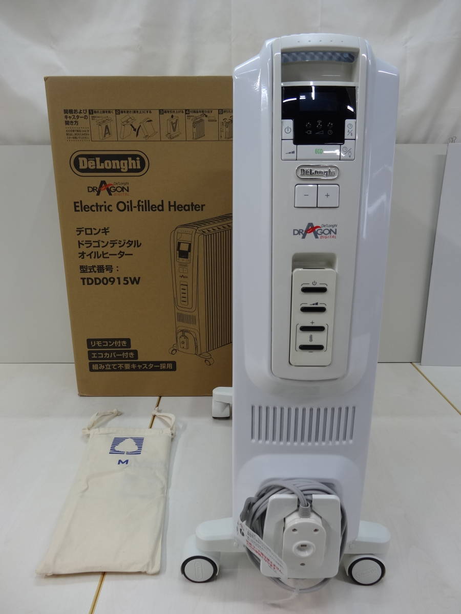 Yahoo!オークション - 14154 デロンギ ドラゴンデジタル オイルヒータ...