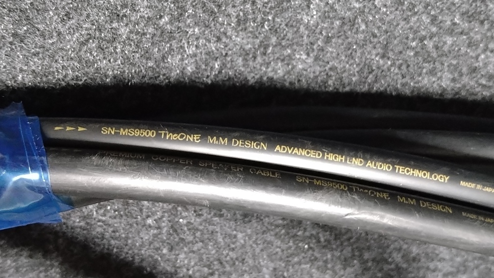 日本代購代標第一品牌【樂淘letao】－M&M DESIGN M&Mデザイン ハイエンドスピーカーケーブル SN-MS9500 TheONE 約3.1m×1本 / 約2.4m×1本
