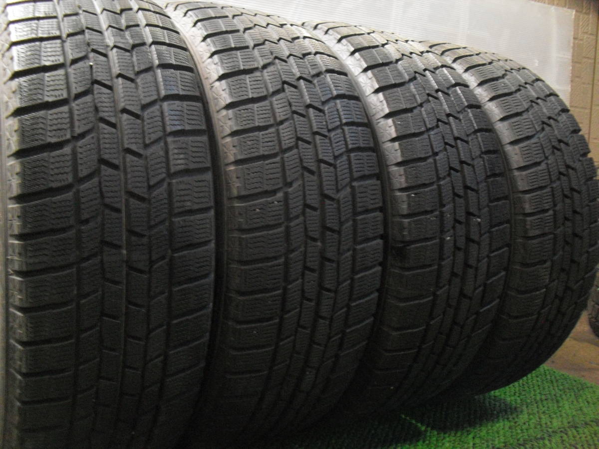 Yahoo!オークション - A1252-T バリ山 グッドイヤー アイスナビ6 215/6...