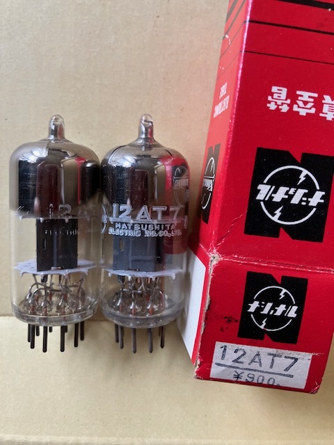 Yahoo!オークション - 真空管 12AT7 2本 松下電器製