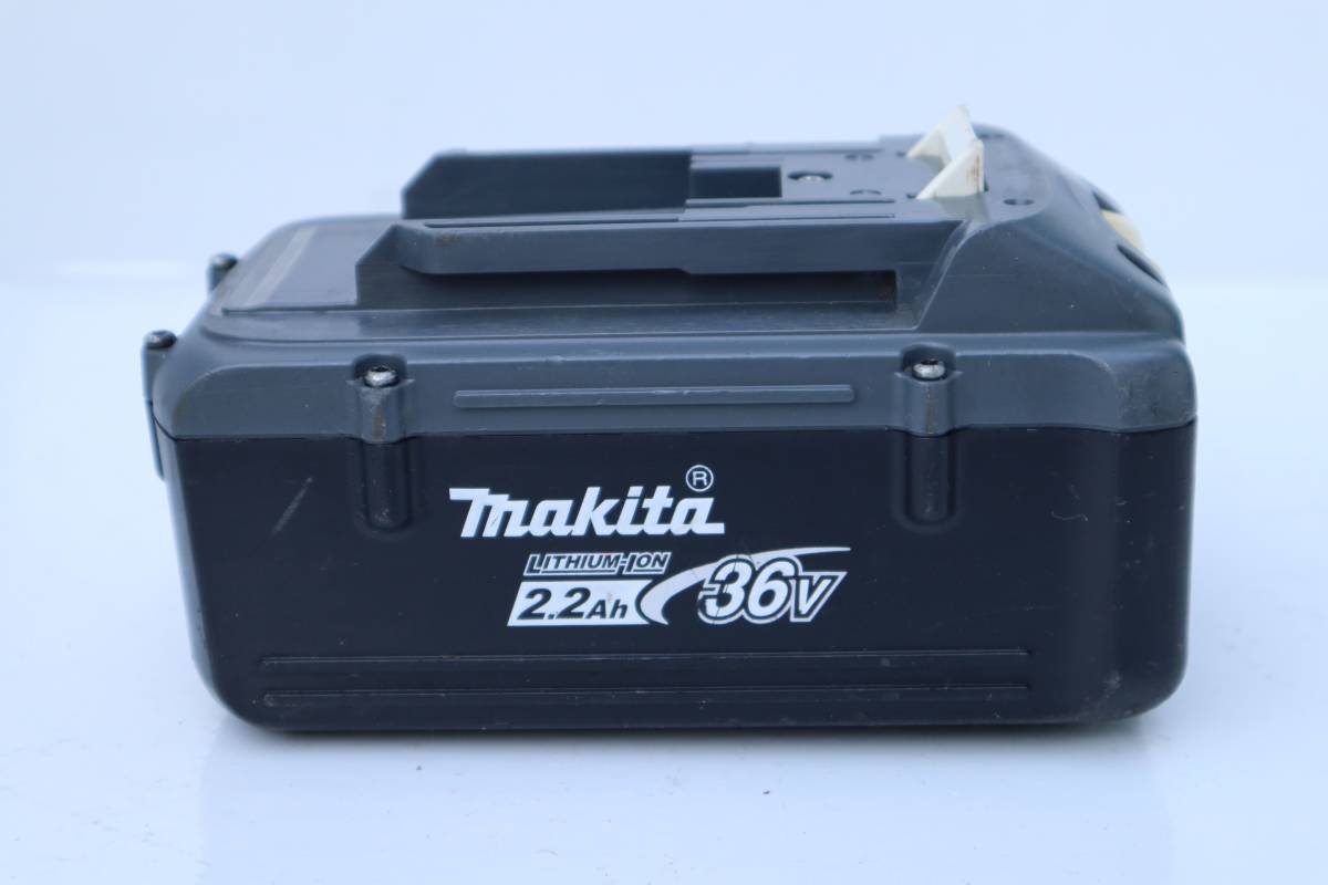 Yahoo!オークション - E6511 & makita マキタ 純正 36V 2.2Ah バッテリ...