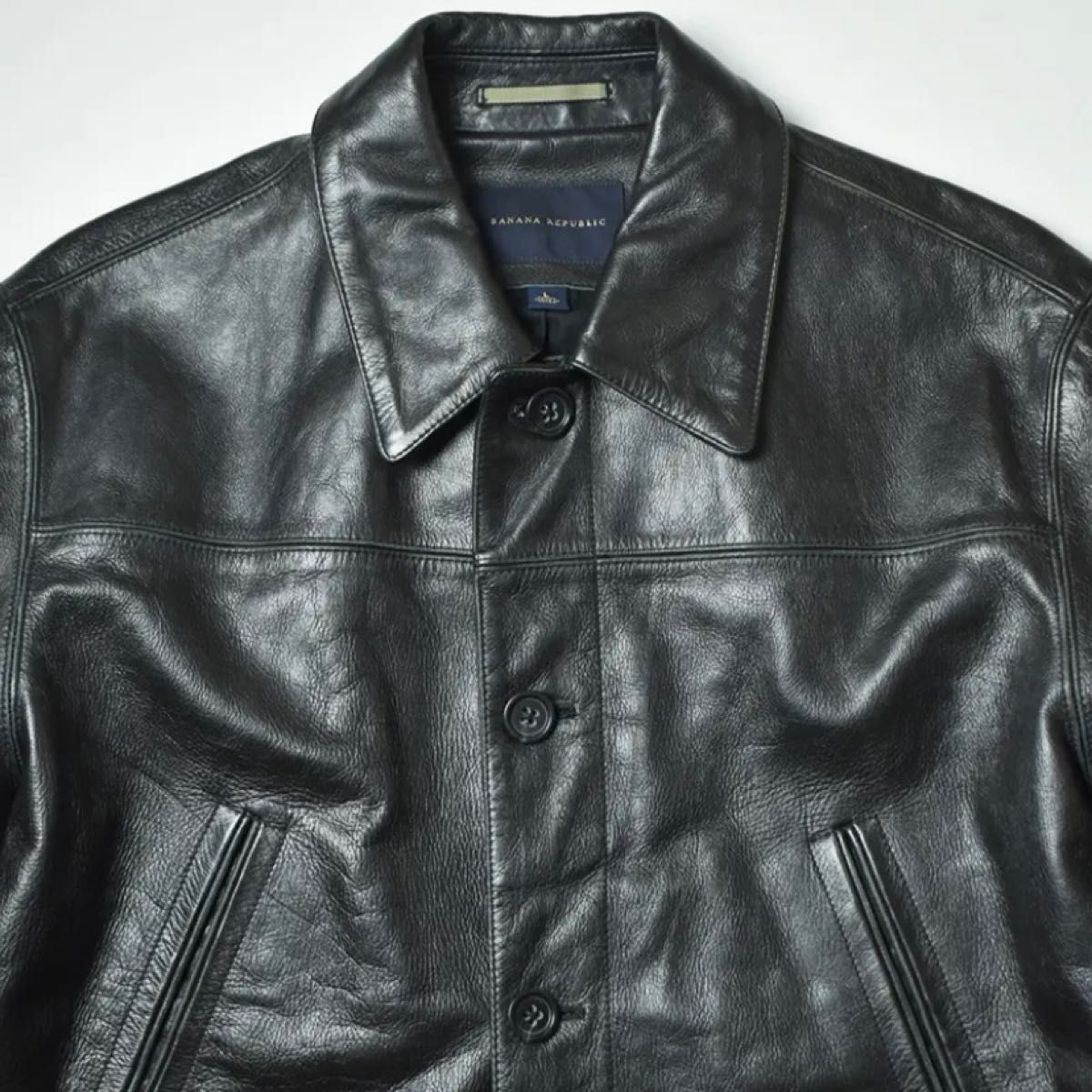BananaRepublic レザー カーコート Leather Jacket ジャケット BananaRepublic レザー カーコート Leather Jacket ジャケット
