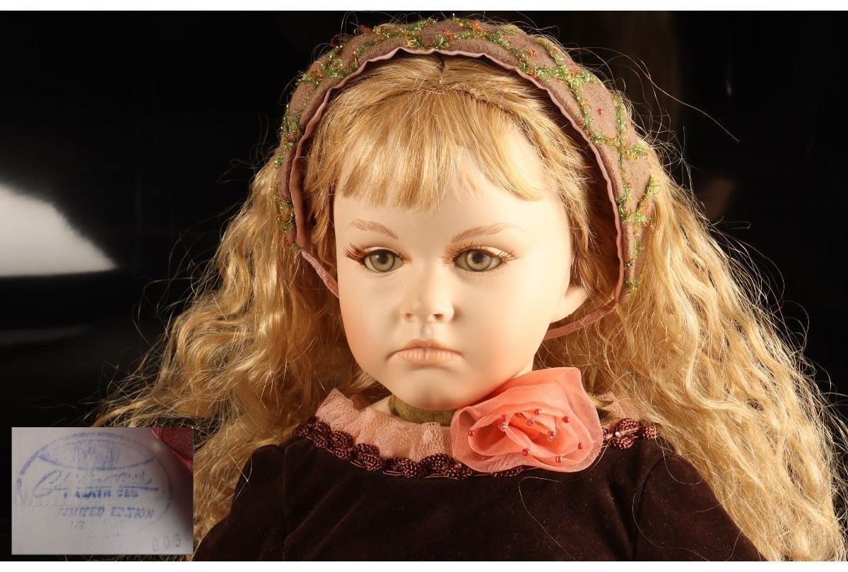 Yahoo!オークション - [URA]ビスクドール/10-1-97 (検索)骨董/ビスクド...