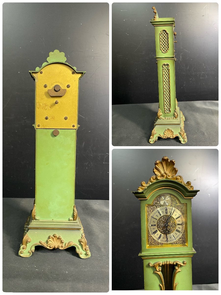 Yahoo!オークション - SA402 アンティーク クラッシック レトロ調 置時...