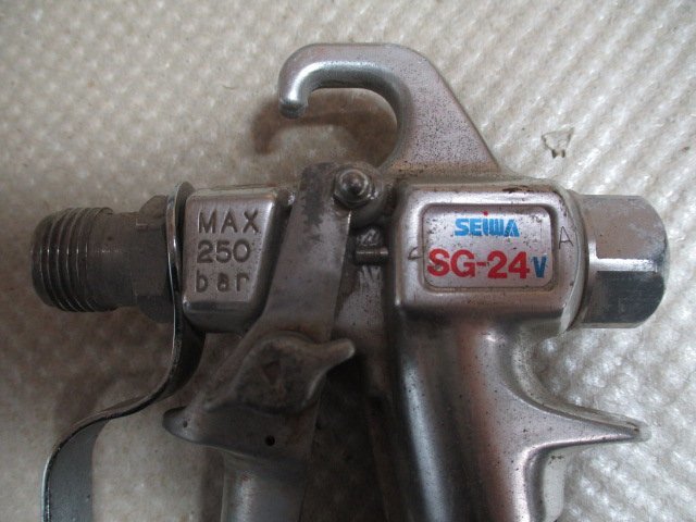 Yahoo!オークション - 中古品 SEIWA エアレスガン SG-24V （G-23）