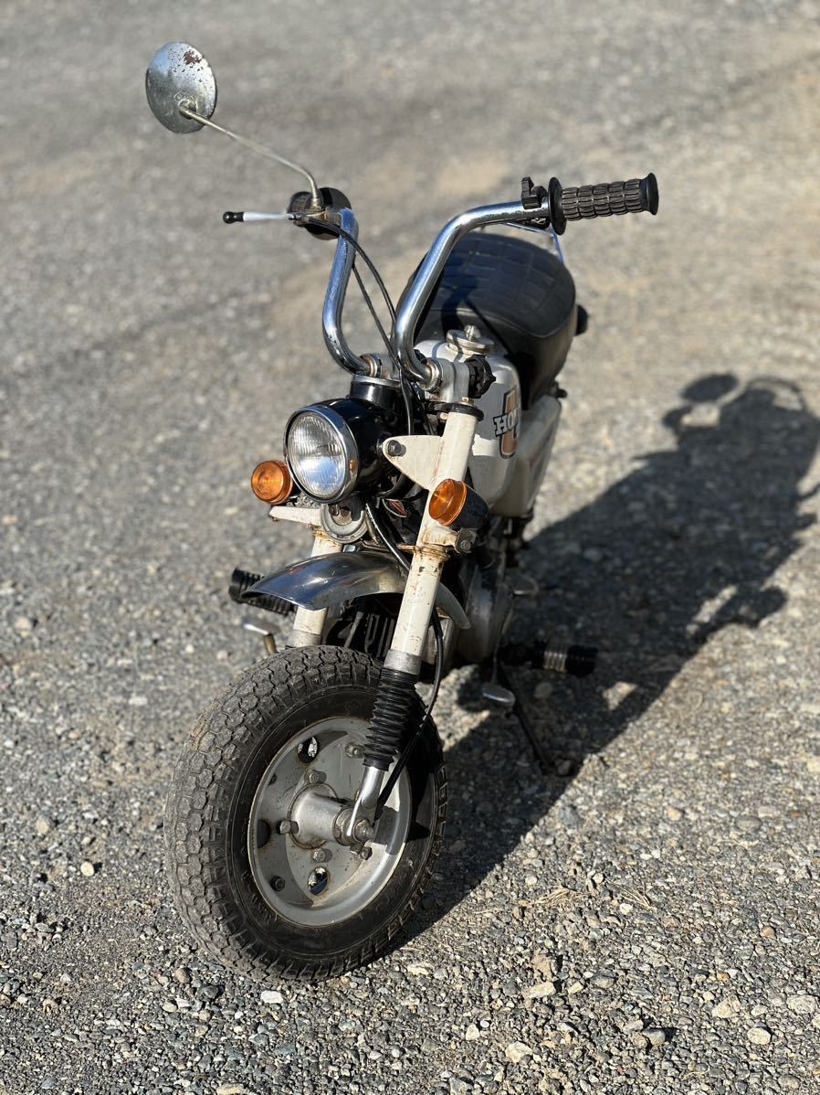 Yahoo!オークション - ホンダ モンキー 50cc 12V Z50J 書類有 鍵有 作...