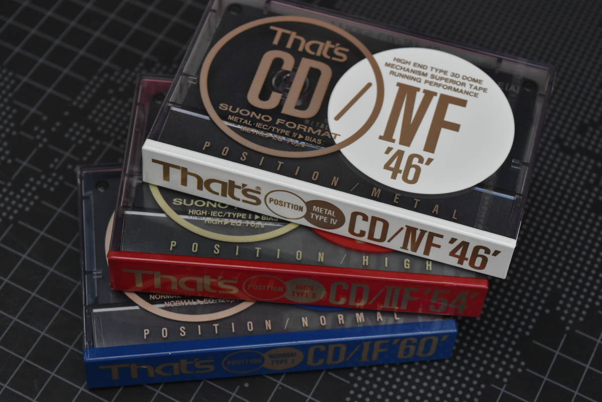 Yahoo!オークション - カセットテープ【That’s CD/ⅠF ’60’・CD/ⅡF...