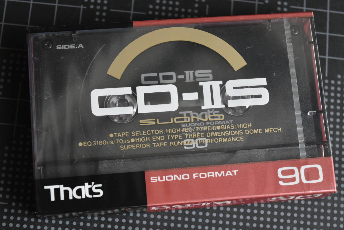Yahoo!オークション - カセットテープ【 That’s CD-ⅠS46・CD-ⅡS90・...