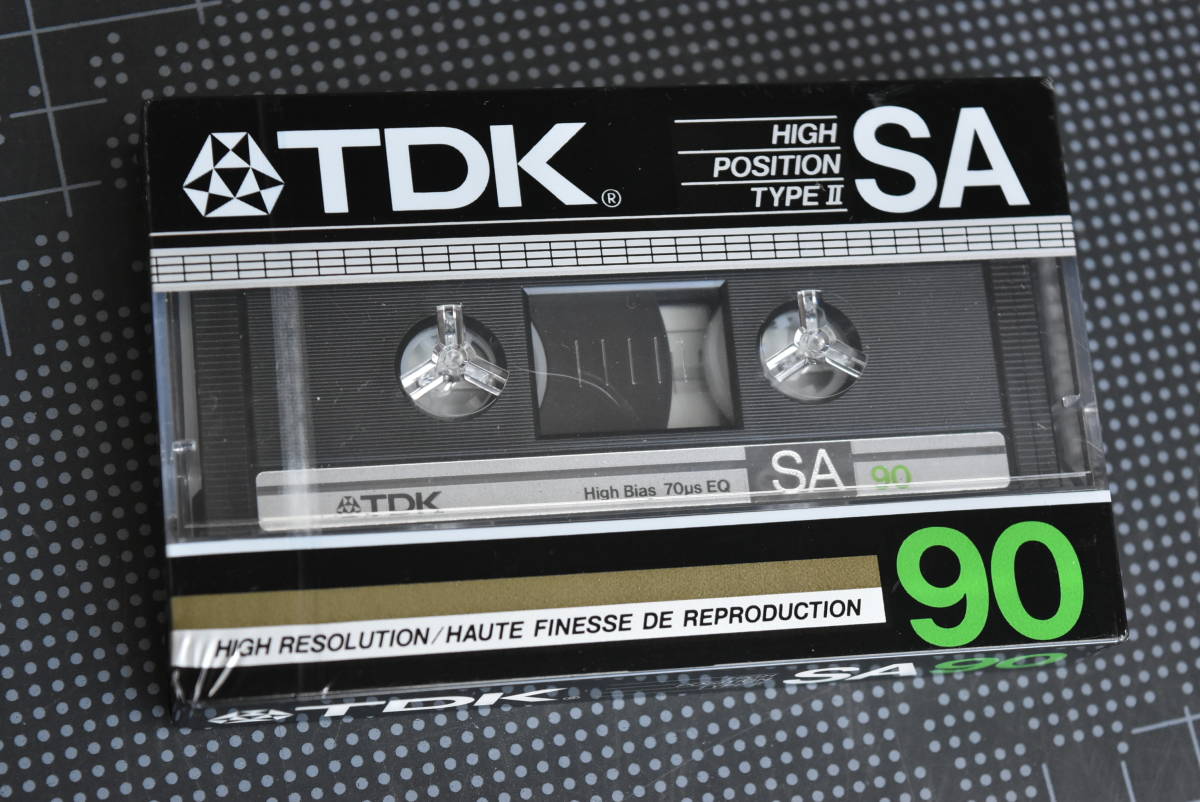 Yahoo!オークション - カセットテープ【 TDK ” SA90（北米輸出...