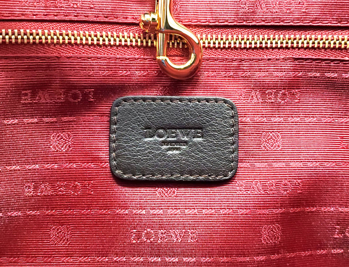 Yahoo!オークション - D1929 未使用【ロエベ】ヘリテージ トートバッグ...