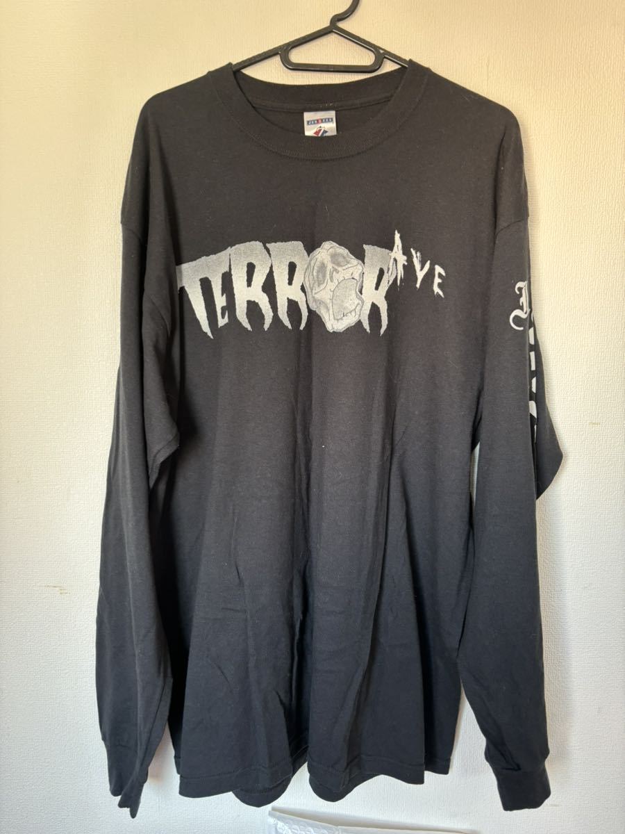 TERROR AVE ロングTシャツ XL nyhc metalcore powerviolence punk crust hardcore beatdown moshcore(Tシャツ ...
