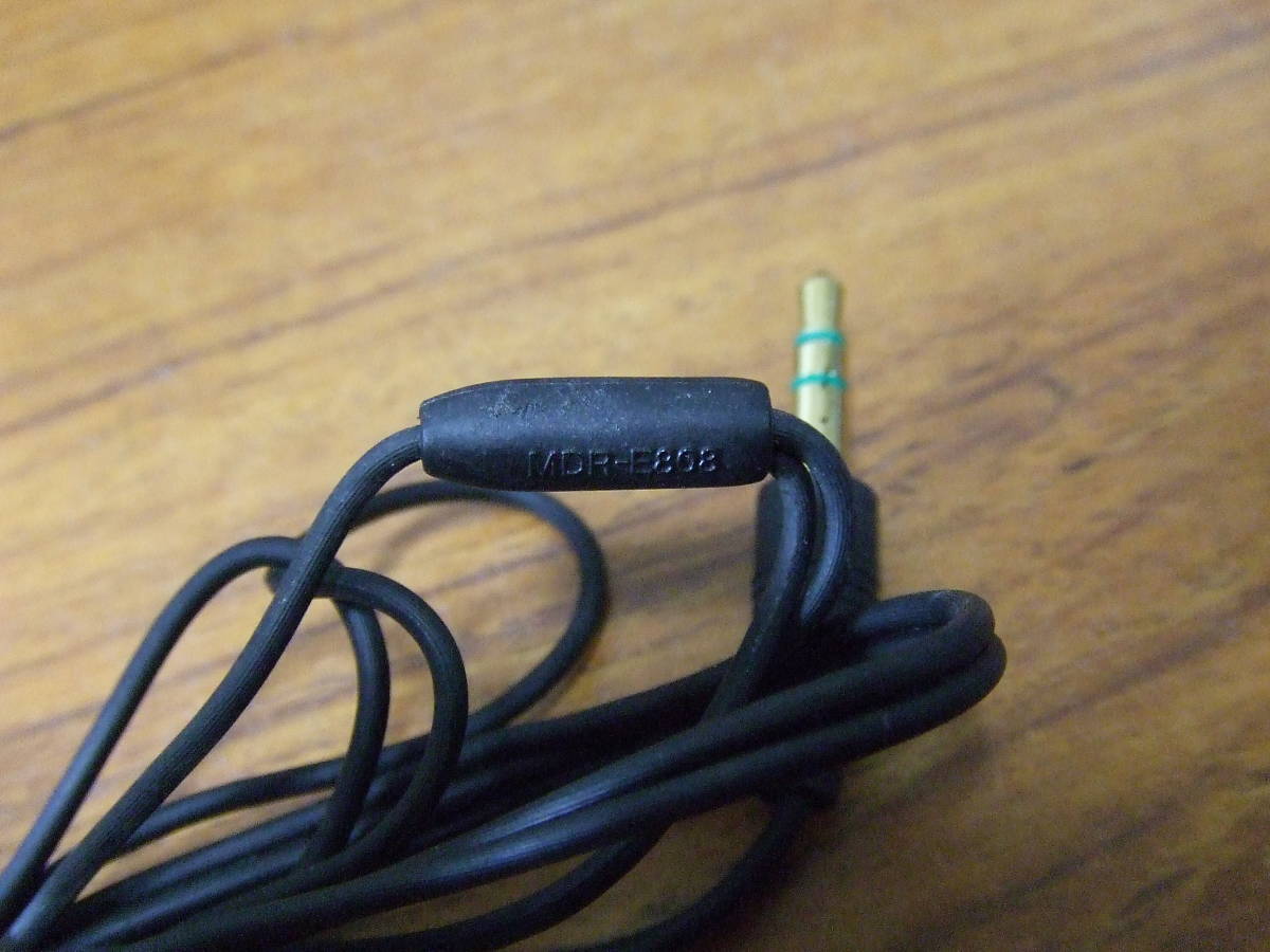 Yahoo!オークション - g388 SONY/ソニー イヤホン MDR-E808 ショートコ...