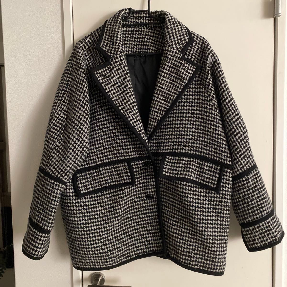CLANE MIX HOUNDSTOOTH LINE JACKET|Yahoo!フリマ(旧PayPay CLANE MIX HOUNDSTOOTH LINE JACKET|Yahoo!フリマ(旧PayPay