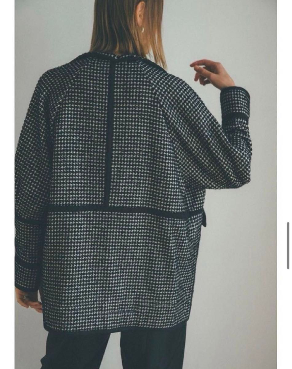 CLANE MIX HOUNDSTOOTH LINE JACKET|Yahoo!フリマ(旧PayPay CLANE MIX HOUNDSTOOTH LINE JACKET|Yahoo!フリマ(旧PayPay