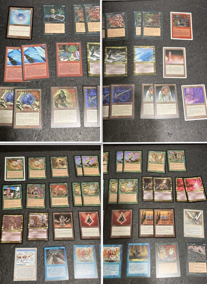 日本代購代標第一品牌【樂淘letao】－ マジックザギャザリング MTG Gathering 英語版 大量 まとめ セット まとめ売り 90年代 約100枚