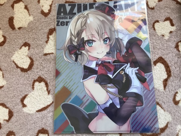 Yahoo!オークション - 080クリアファイル アズールレーン Z23(しろきつ...