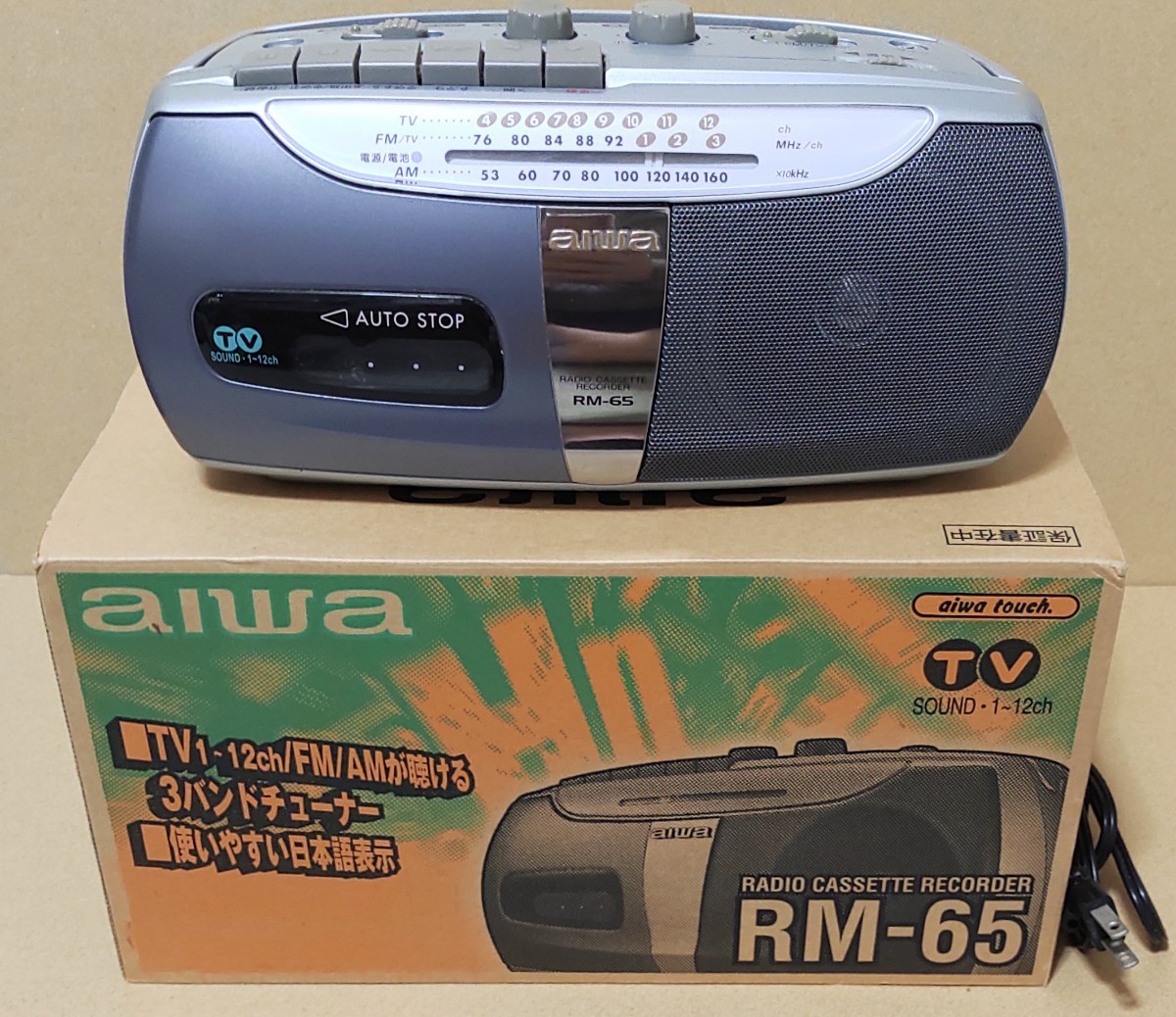 Yahoo!オークション - ラジカセ AIWA RM-65 (2002製)