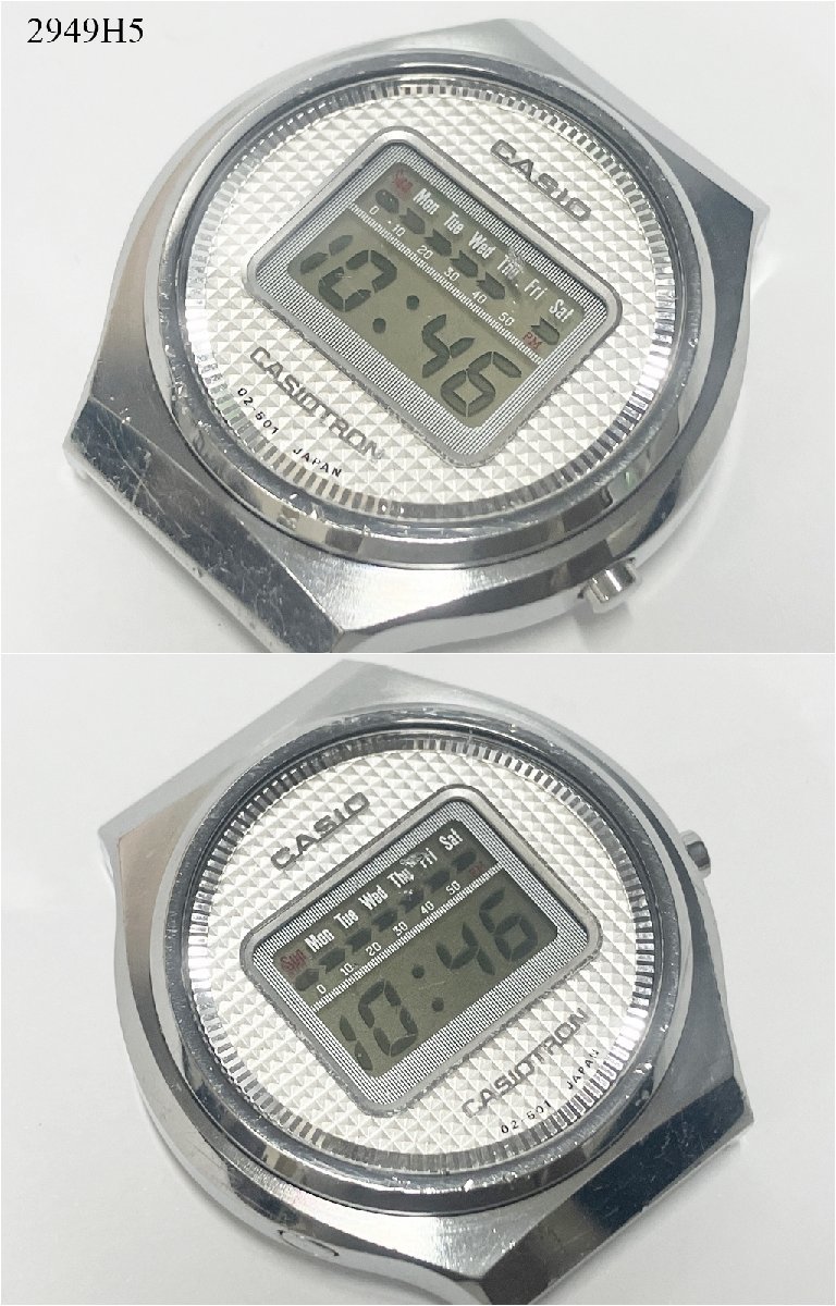 operation goods * CASIO Casio CASIOTRON Casio to long 02-501 operation goods * CASIO Casio CASIOTRON Casio to long 02-501