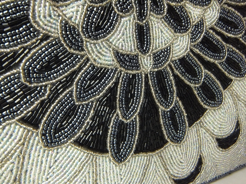 Yahoo!オークション - BR-3129 ビーズバッグ（ベトナム製）モダンデザ...