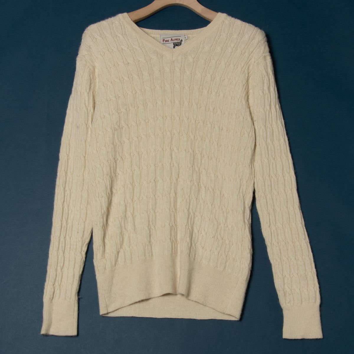 Yahoo!オークション - トップバリュ TOPVALU PURE ALPACA アルパカ ニ...