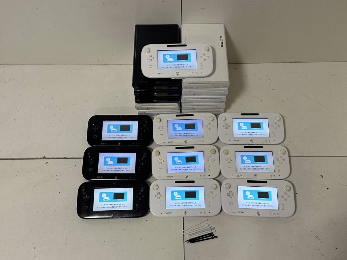 Yahoo!オークション - 【任天堂 Wiiu 20台/10セット】本体 WUP-001・10...