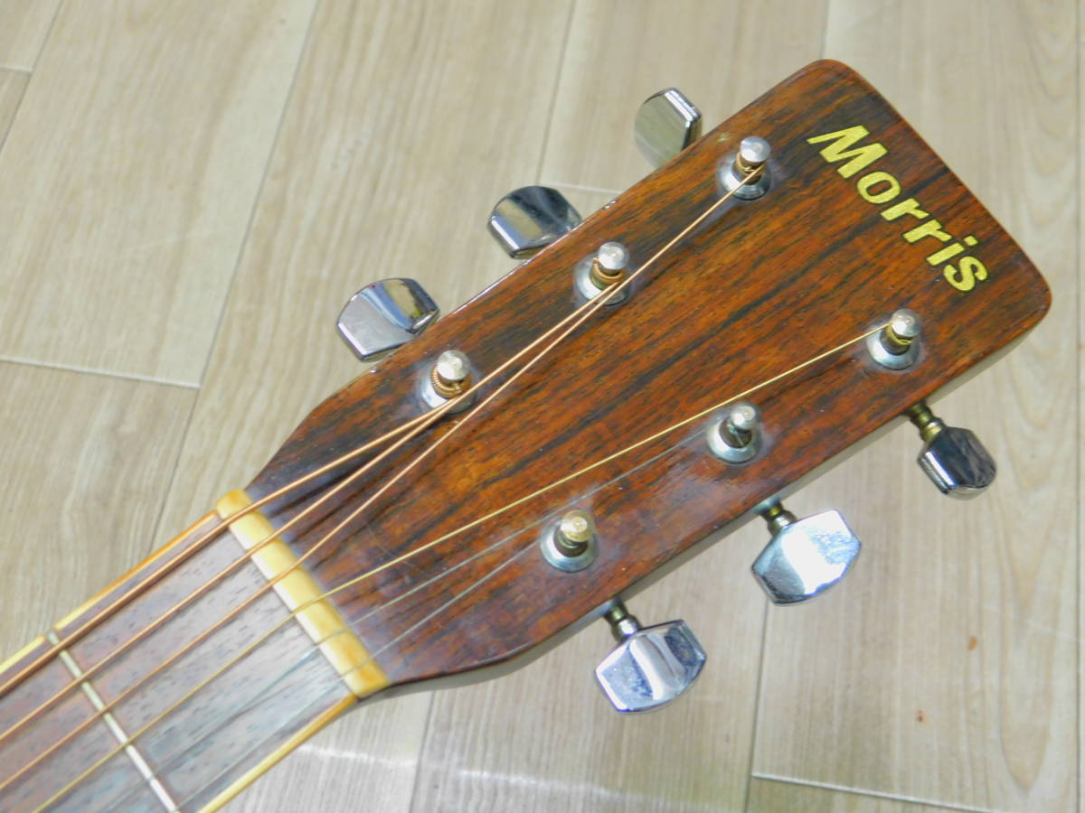 Yahoo!オークション - MORRIS MD-506 アコースティックギター マホガニ...