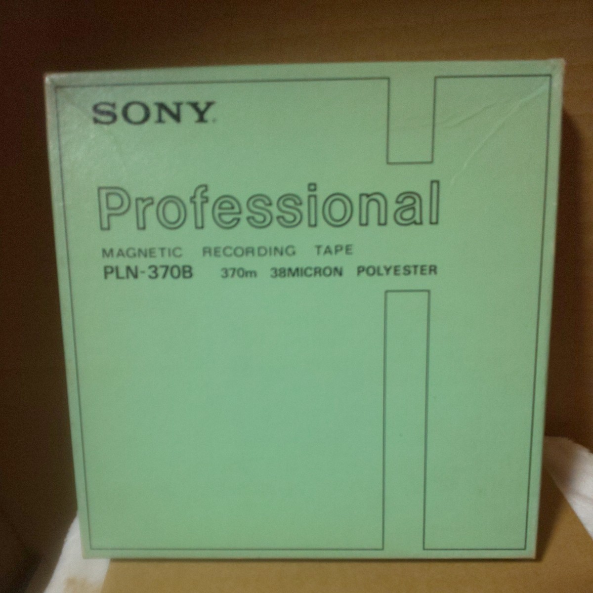Yahoo!オークション - SONY PLN-370Bソニー レコディンクテープ オープ...