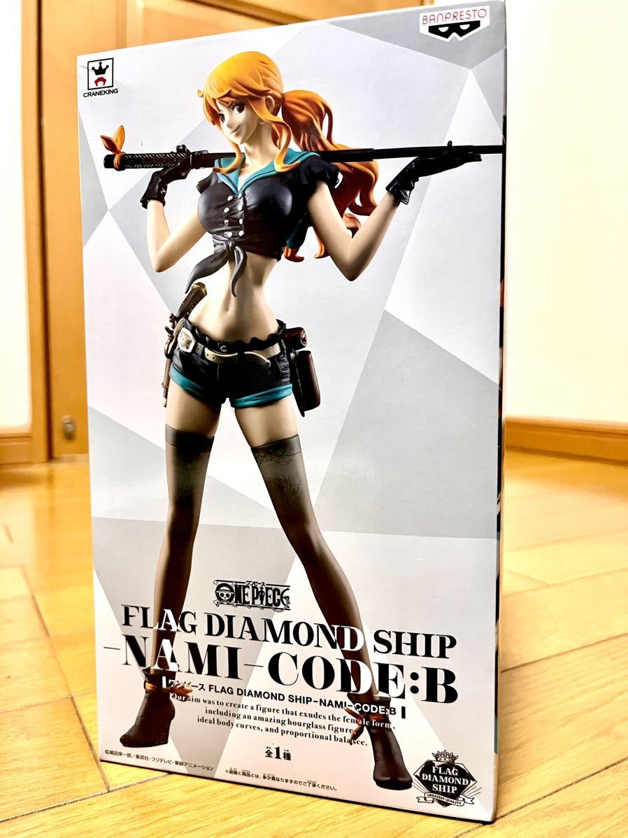 Yahoo!オークション - ワンピース FLAG DIAMOND SHIP NAMI CODE B ナミ...