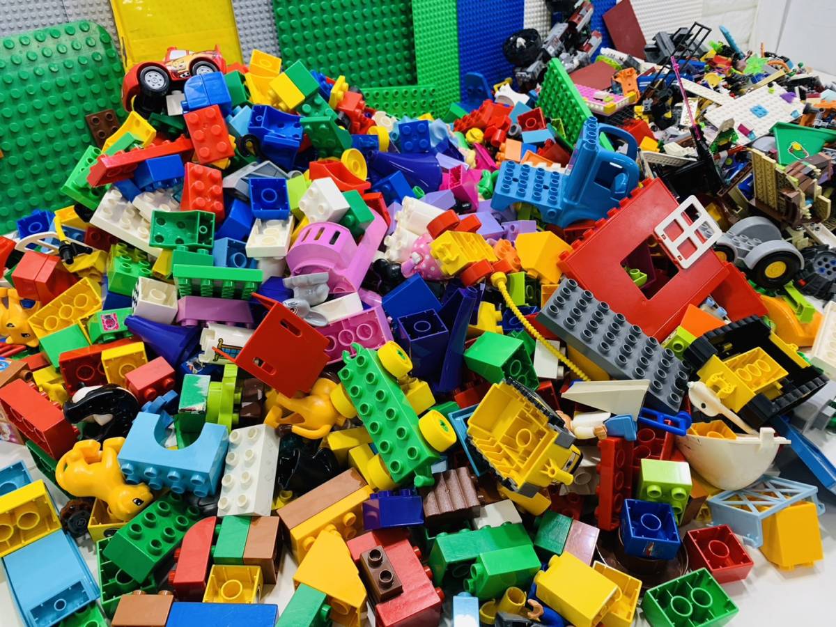 Yahoo!オークション - k49 約17㎏160サイズ1円～ LEGO レゴブロック 大...