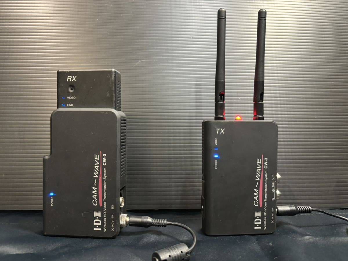 Yahoo!オークション - IDX CW-3 ワイヤレスビデオ伝送システム（50m SD...