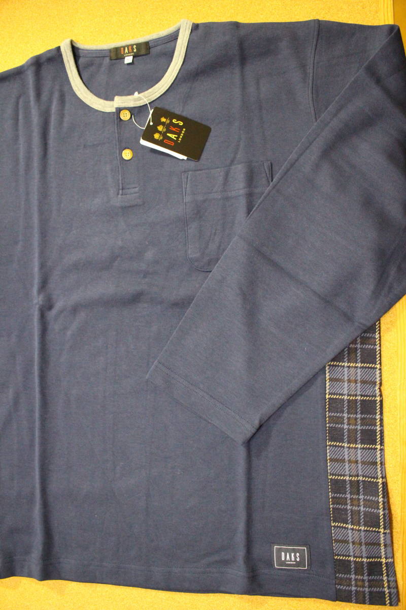 Yahoo!オークション - 9980-LL044-N② 新品 DAKS ダックス【LL】ヘンリ...