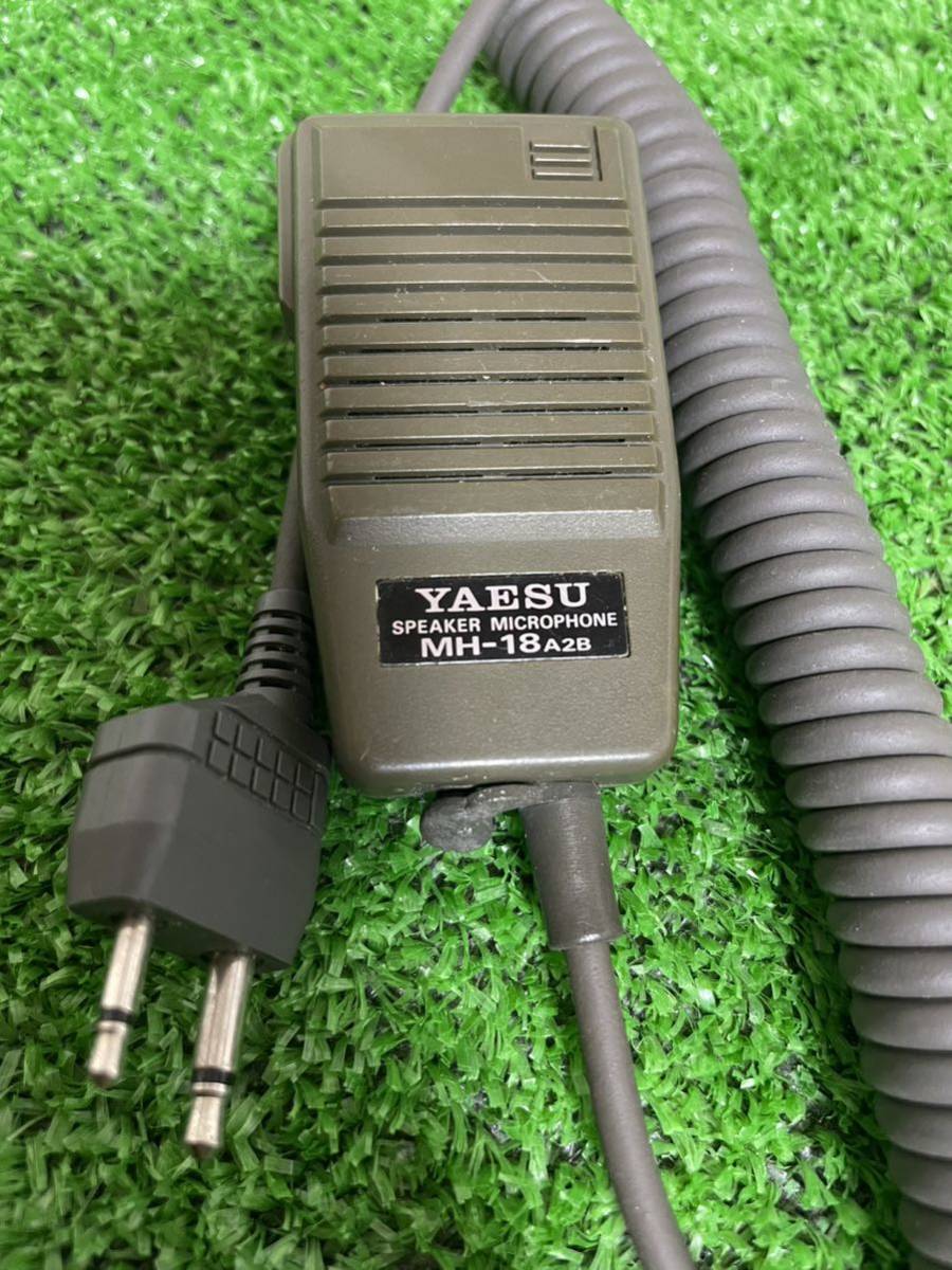 日本代購代標第一品牌【樂淘letao】－YAESU MH−18A2B ハンディ機用ハンドマイクロホン 未確認ジャンク