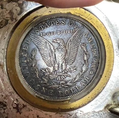 モルガンダラー アメリカ 1ドル 銀貨 1921年 外国コイン ベルト モルガンダラー アメリカ 1ドル 銀貨 1921年 外国コイン ベルト