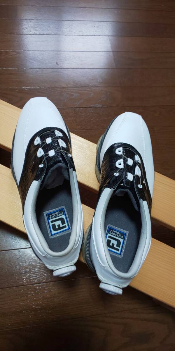 Yahoo!オークション - ゴルフシューズ FOOTJOY DRYJOYS TOUR OPTI FLEX...