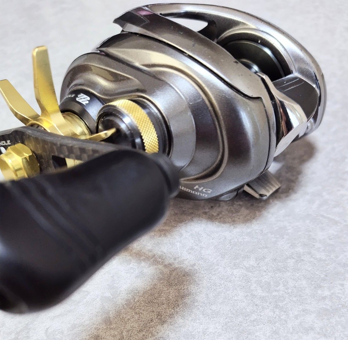 カスタムリール SHIMANO シマノ 15メタニウムDC HG ZPIハンドル カスタムリール SHIMANO シマノ 15メタニウムDC HG ZPIハンドル