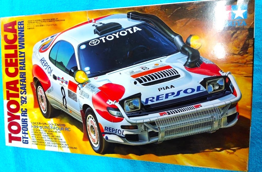 TAMIYA タミヤ 1/24 スポーツカーシリーズ No.119 トヨタ セリカGT-FOUR RC 92SAFARI RALLY WINNER 未組立 デカール レア(ラリー)｜売買された ...