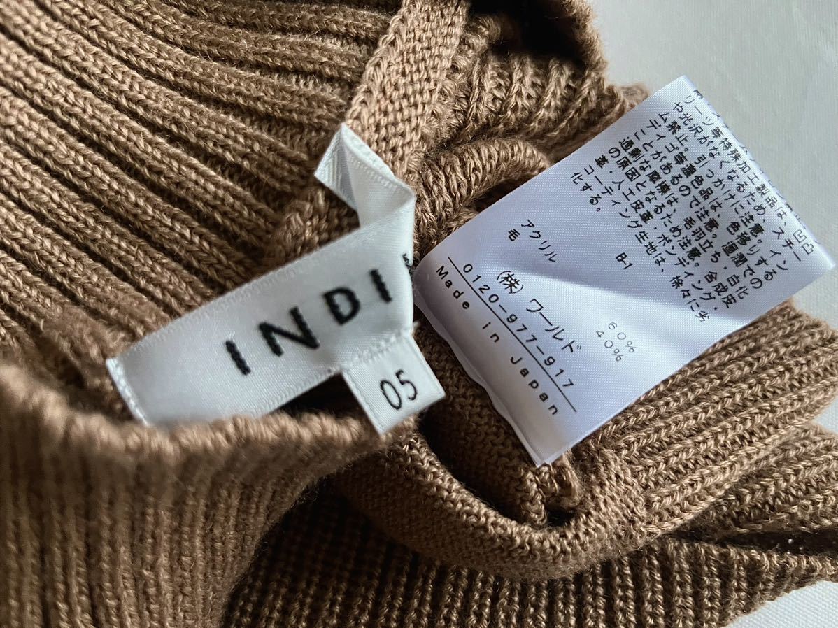 Yahoo!オークション - インディヴィ INDIVI 小さいサイズ05 ニット セ...