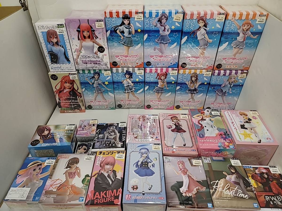 Yahoo!オークション - T062[16]2(フィギュア) 未開封 女の子系 27体/約...