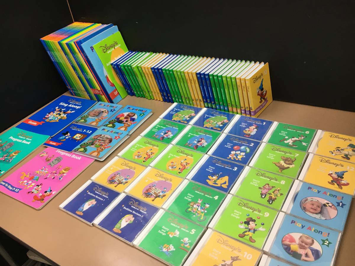 Yahoo!オークション - K018[12]64(DVD＆本) 使用感多中古 ディズニーWO...