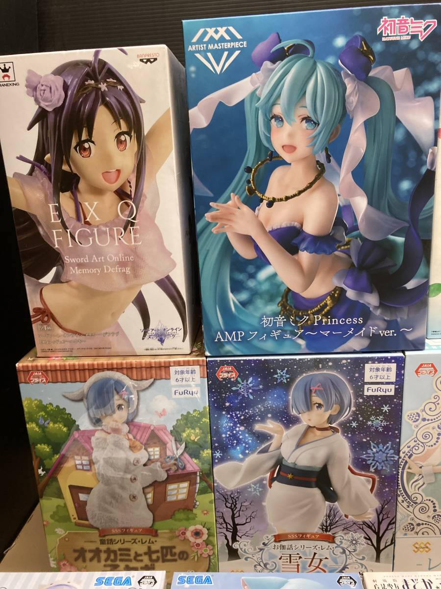 日本代購代標第一品牌【樂淘letao】－S062[14]61(フィギュア) 美品 萌えアニメフィギュアまとめA 16体 約6kg [同梱不可] リゼロ/五等分の花嫁/その他 1/24S出品