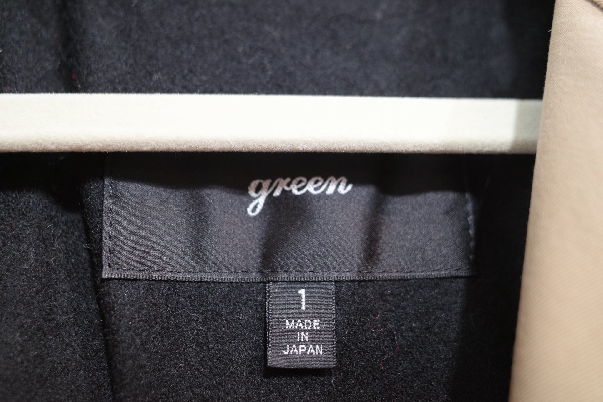 Yahoo!オークション - green/グリーン 現 HYKE 名作トレンチコート/ラ...