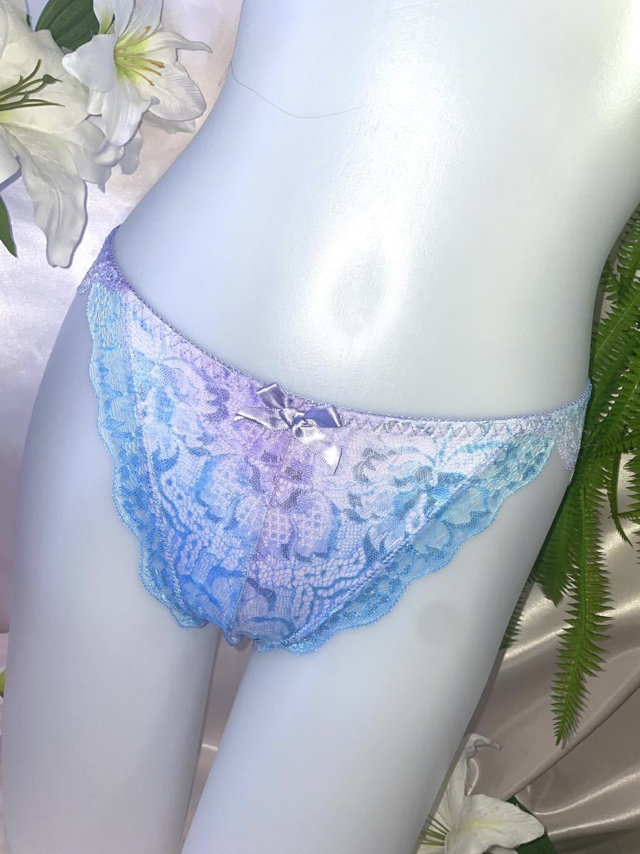 Yahoo!オークション - ─ ─ aimerfeel Msize パープル お花レース グラ...