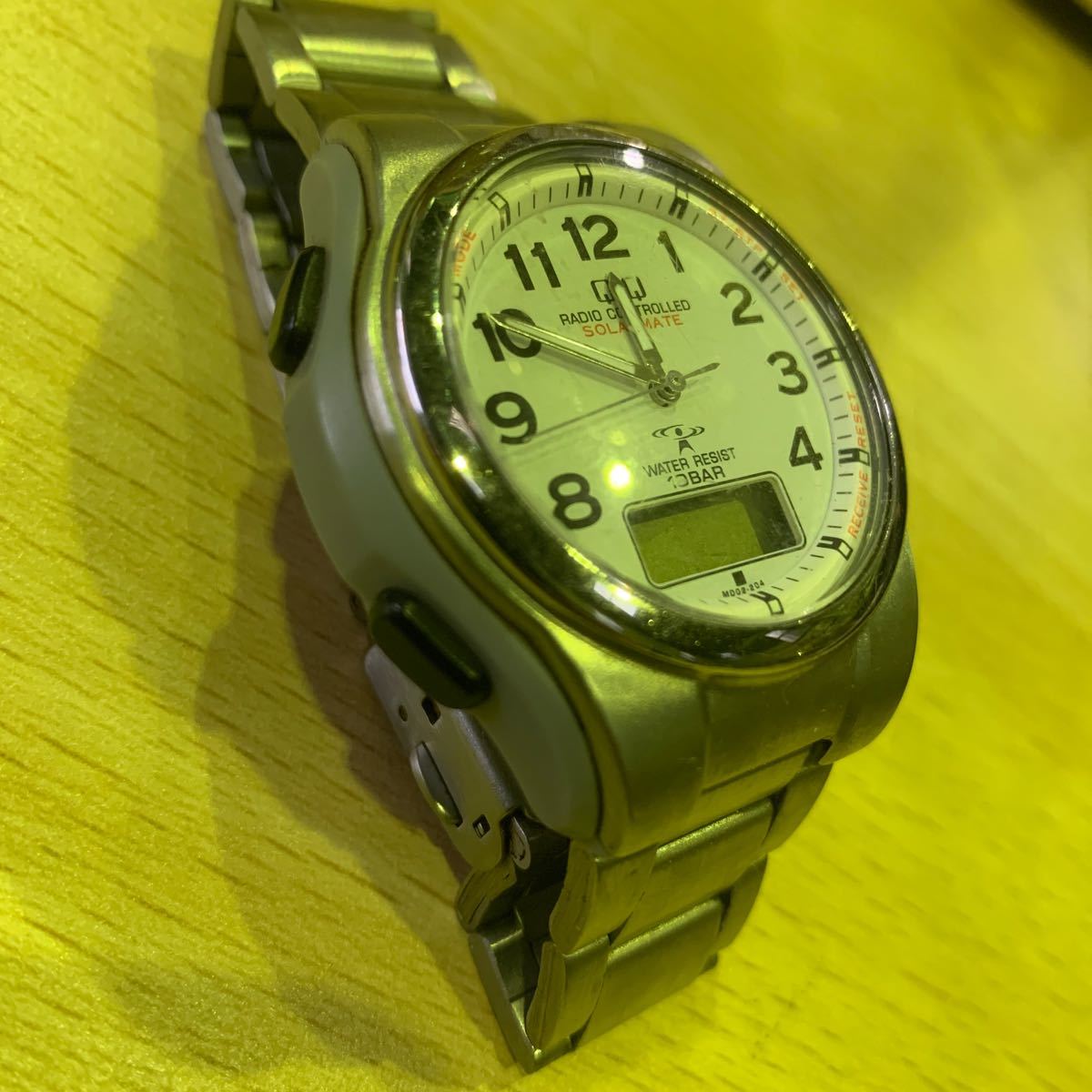 Yahoo!オークション - 岸170 CITIZEN シチズン Q&Q UP08 電波ソーラー ...