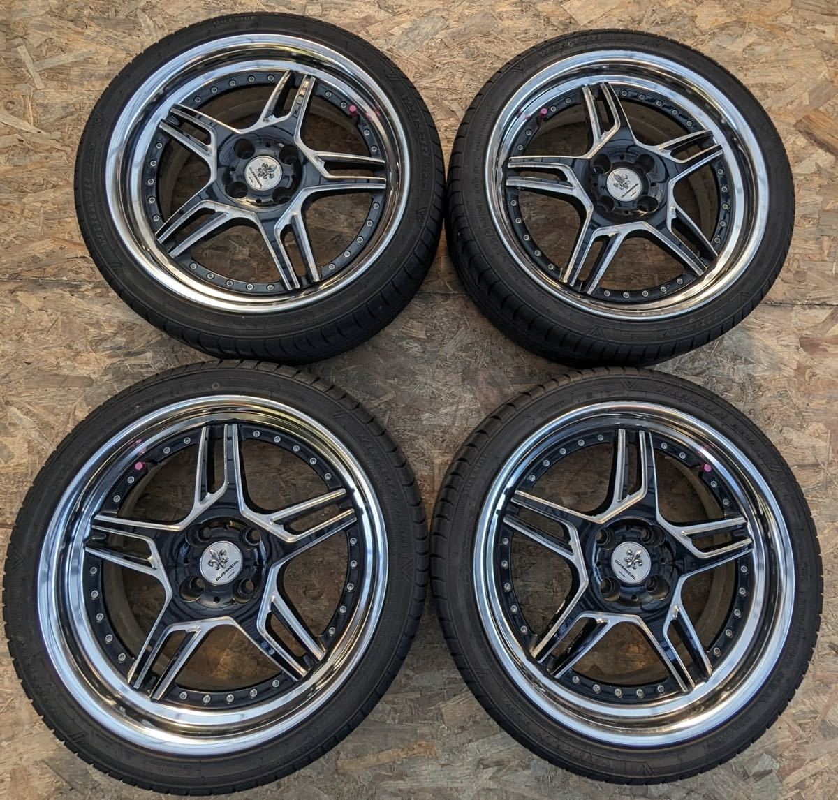 Yahoo!オークション - 【希少 】WORK デュランダルDD5.2 17インチ 7J＋...