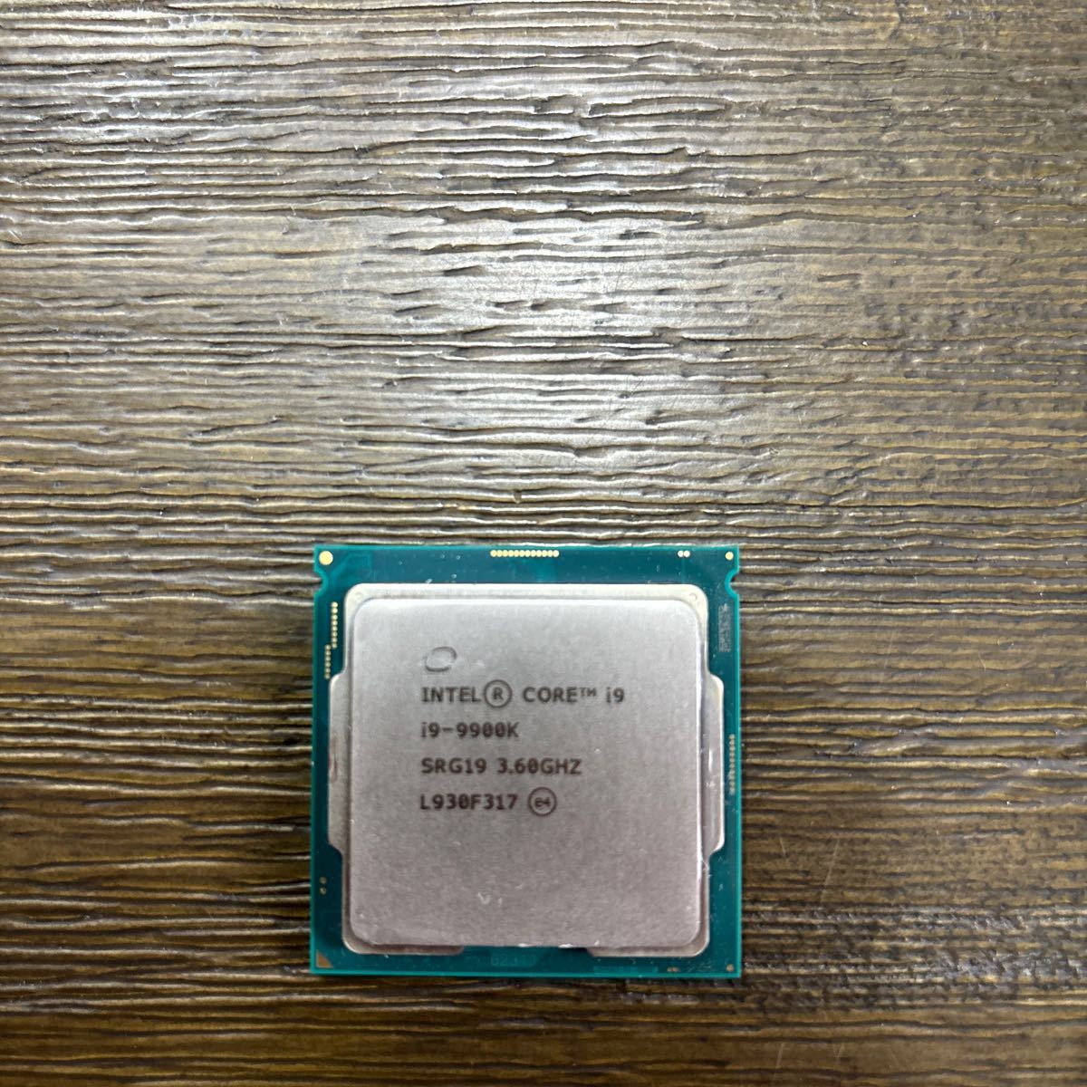 Yahoo!オークション - INTEL CPU Core i9-9900K 3.60GHz SREZ7 L930F31...