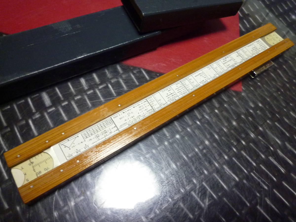 Yahoo!オークション - SUN HEMMI BAMBOO SLIDE RULE No.2640 両面...