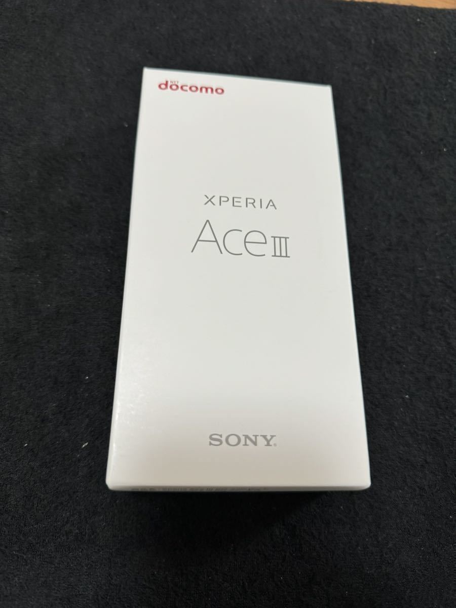 Yahoo!オークション - docomo Xperia Ace Ⅲ SO-53C Black simフリー 新...