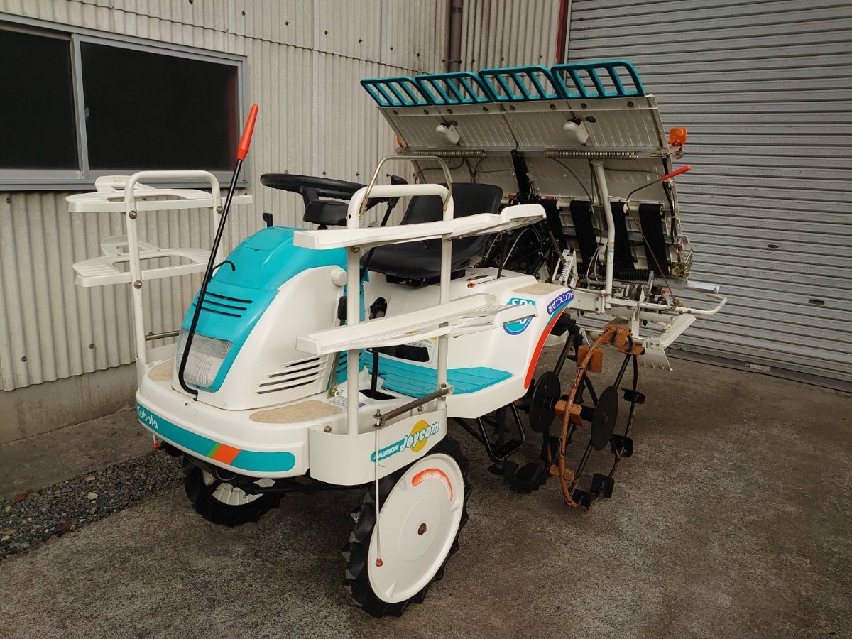 Yahoo!オークション - クボタ 田植え機 SPJ400 4条 ロータリー