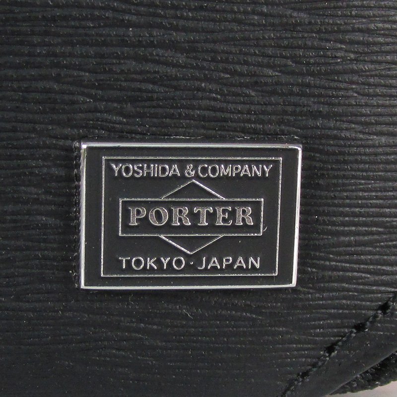日本代購代標第一品牌【樂淘letao】－YO16483 PORTER ポーター CURRENT カレント ロングウォレット 長財布 052-02210 ブラック 未使用