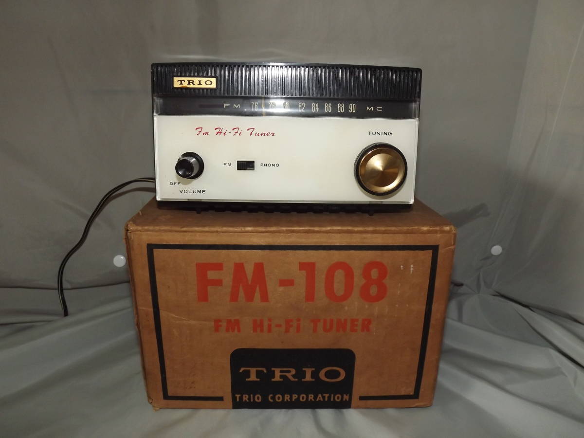 Yahoo!オークション - TRIO FM-108 FM HiーFi TUNER 真空管